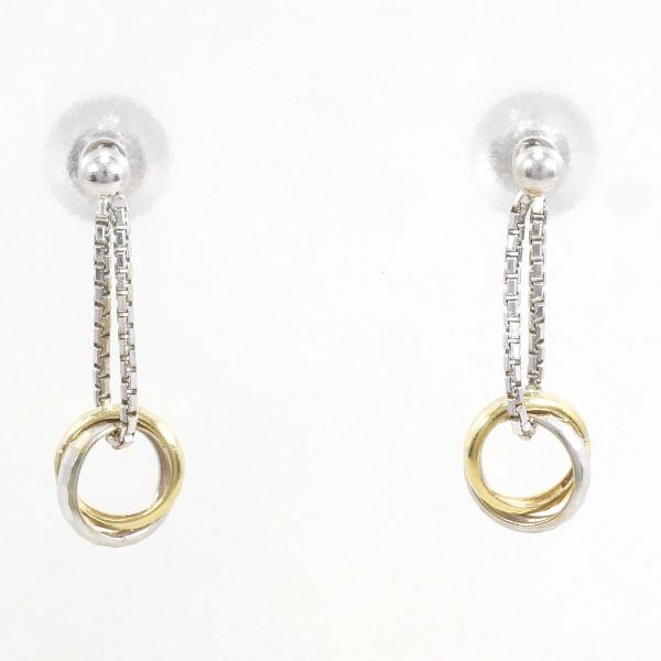 ピアス K14 14金 WG ホワイトゴールド K18YG 総重量約0.4g : 100302050b300227 : ワンダープライス Yahoo!店 - 通販 - Yahoo!ショッピング