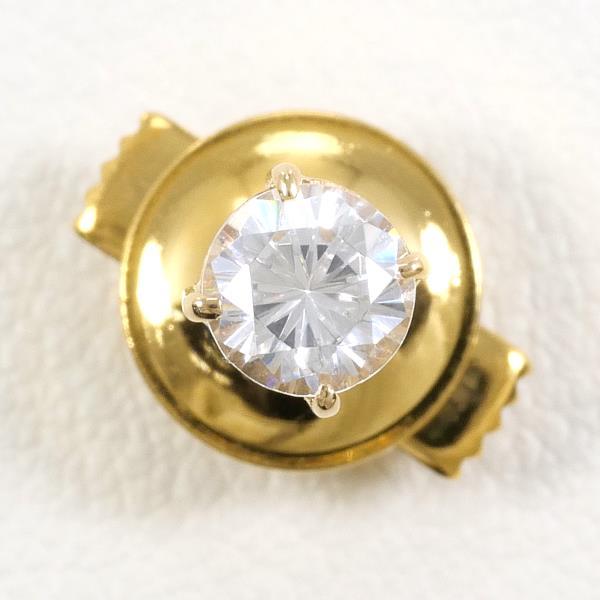 ブローチ K18 18金 YG イエローゴールド 合金 ピン ジルコニア 総重量約2.0g : ワンダープライス Yahoo!店 - 通販 - Yahoo!ショッピング