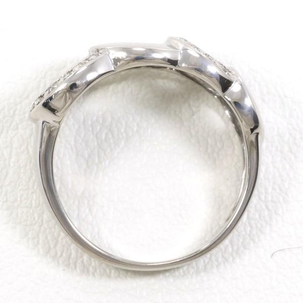 リング K18 18金 WG ホワイトゴールド 指輪 5.5号 ダイヤ 0.18 総重量約3.1g : ワンダープライス Yahoo!店 - 通販 - Yahoo!ショッピング