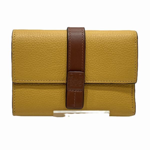 ロエベ LOEWE アナグラム C660S86X01 スモール バーティカルウォレット 3つ折り財布 レディース 中古 : ワンダープライス ...