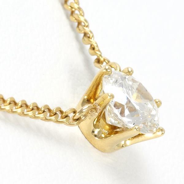 ネックレス K18 18金 YG イエローゴールド ダイヤ 0.551 SI2 鑑別書 総重量約2.7g 約40cm : 100303310a300022 : ワンダープライス Yahoo!店 ...