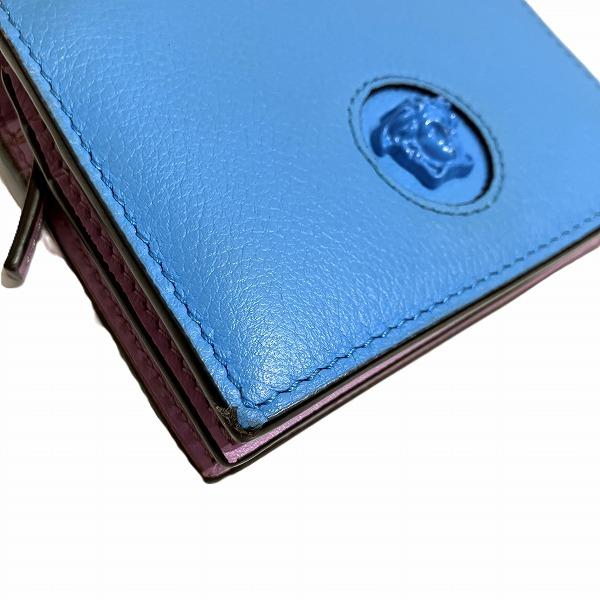 ヴェルサーチ メデューサ ロゴ 2つ折り財布 ユニセックス 中古 ヴェルサーチ メデューサ ロゴ 2つ折り財布 ユニセックス 中古