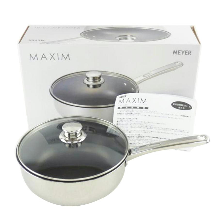 MEYER マイヤー/マキシムSS蓋付ディープパン24cm/MXS-CP24F/食器類/Sランク/64【中古】 :9200102375629:ワンダーレックスヤフー店 - 通販 - Yahoo ...