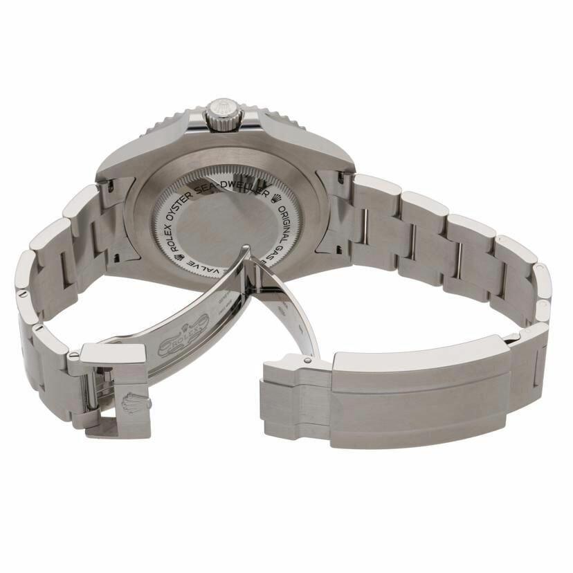 CHANEL ROLEXロレックス赤シード腕時計保証書2017年ランダムシリアルステンレス自動巻きメンズ/シードゥエラーランダム番126600 ...