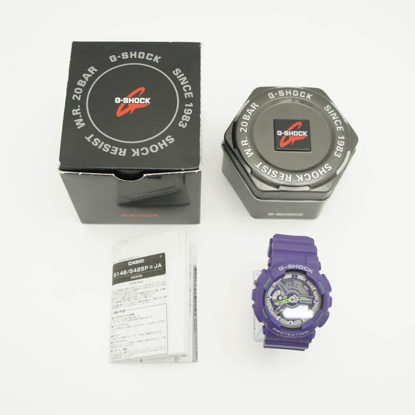 CASIO カシオ/G-SHOCK/ダスティネオンシリーズ/パープル/GA-110DN-6ADR/514*/G-SHOCK/ABランク/85 ...