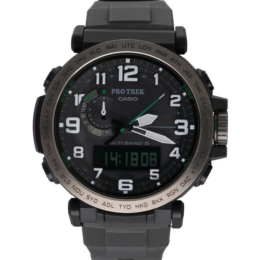 CASIO カシオ/PRO TREK/タフソーラー/PRW-6600Y-1JF/202*****/ABランク/93【中古】 : ワンダーレックスヤフー店 - 通販 - Yahoo!ショッピング