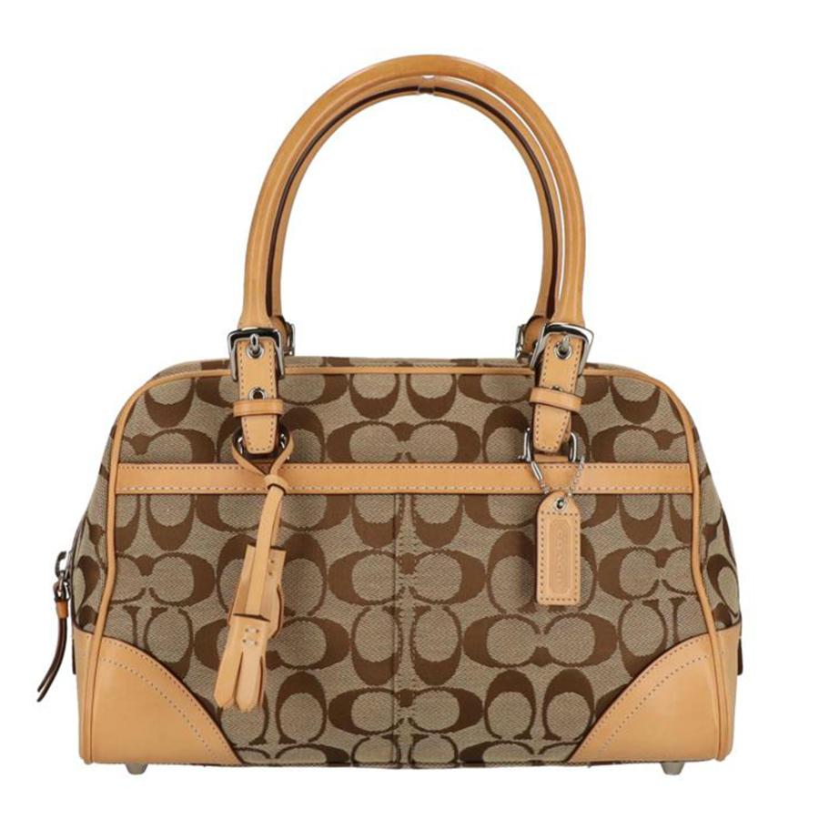 COACH コーチ/ハンプトンズシグネチャーサッチェル/8K05/E05*/ABランク/09【中古】 : ワンダーレックスヤフー店 - 通販 - Yahoo!ショッピング
