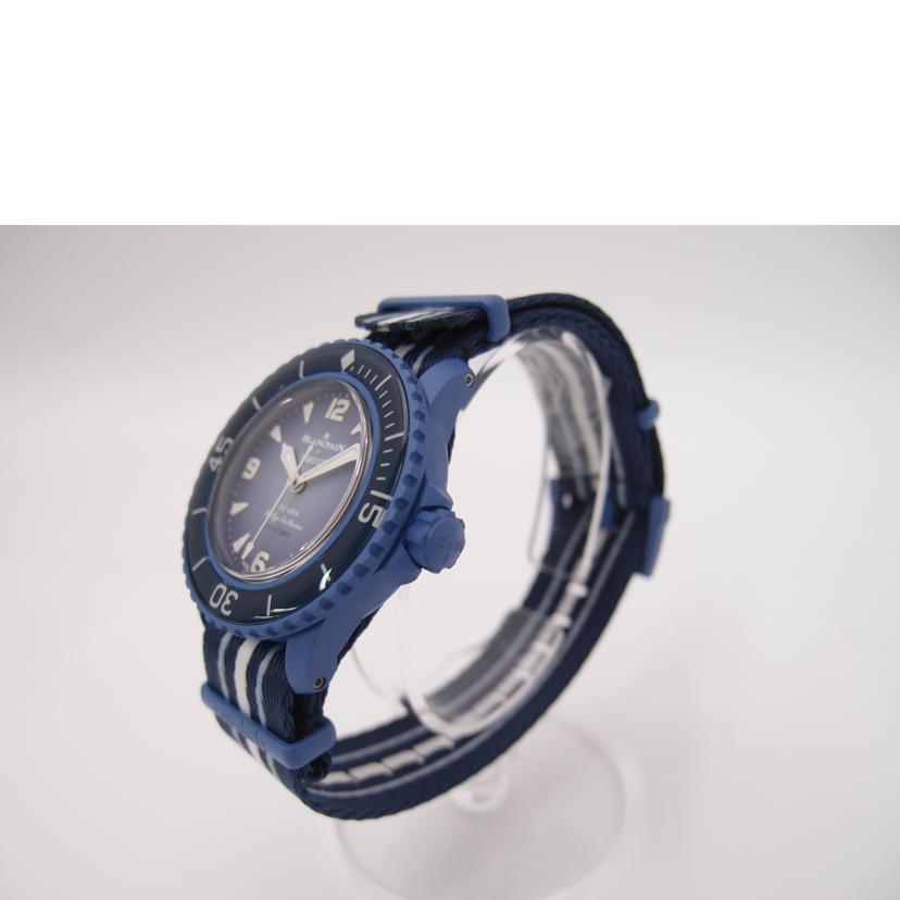 BLANCPAIN×swatch ブランパン/スキューバ・フィフティファゾムス/アトランティックオーシャン/SO35A100/SAランク/69 ...