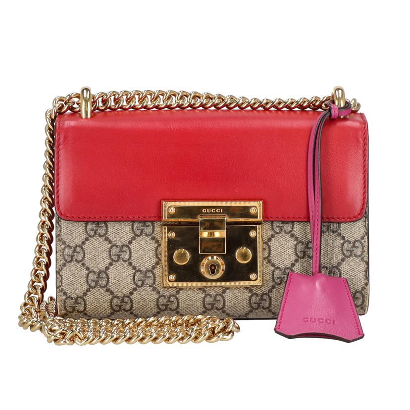 GUCCI グッチ/GGスプリームパドロックGGスモールショルダーバッグ/409487/486***/ABランク/94【中古】 : ワンダーレックスヤフー店 - 通販 - Yahoo!ショッピング
