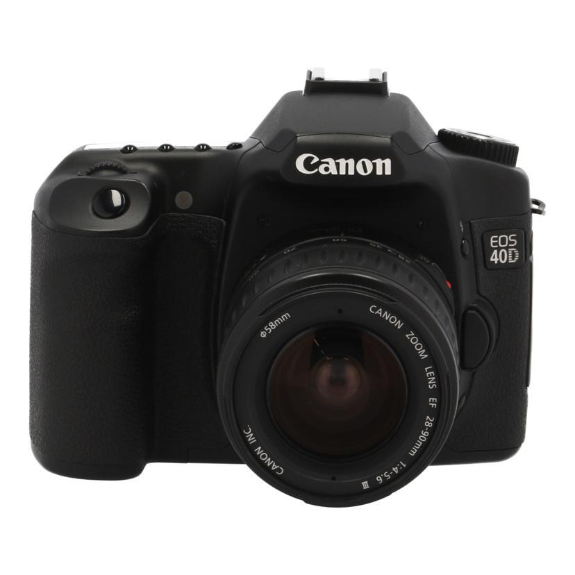 キヤノン Canon キヤノン/一眼レフレンズキット/EOS 40D/デジタルカメラ/Bランク/62【中古】 : ワンダーレックスヤフー店 - 通販 - Yahoo!ショッピング