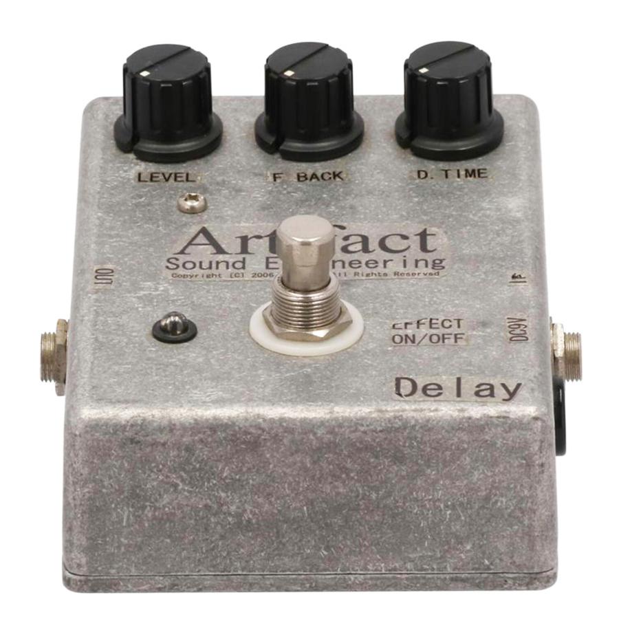 Artifact Sound Engineering アーティファクト/エフェクター/ディレイ/Delay/Bランク/62【中古】 : ワンダーレックスヤフー店 - 通販 - Yahoo!ショッピング