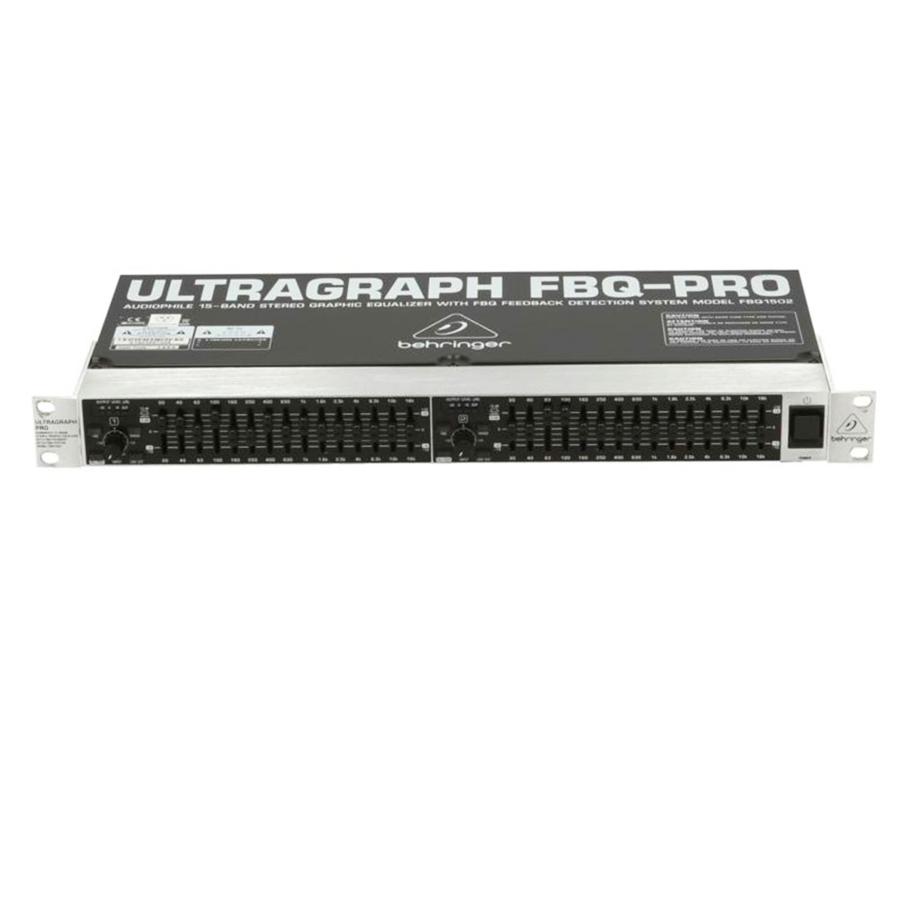 BEHRINGER（ベリンガー） ベリンガー/グラフィックイコライザー/ULTRAGRAPH PRO/FBQ1502/S1403557205 ...