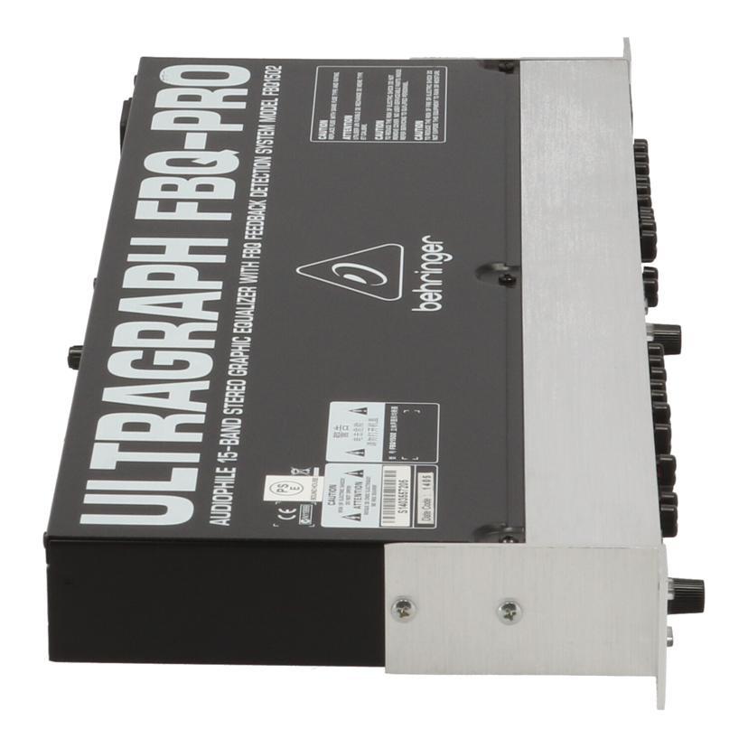 BEHRINGER ベリンガー/グラフィックイコライザー/ULTRAGRAPH PRO/FBQ1502/S1403557205/Bランク/62 ...