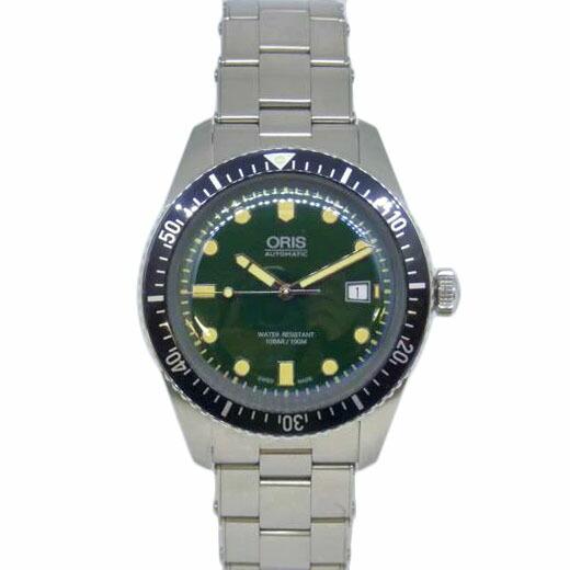 ORIS オリス/ダイバー/グリーン文字盤/01 733 7720 4057-07 8 21 18/36-*****/ABランク/64【中古 ...