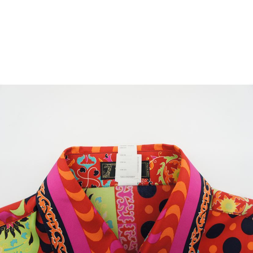 VERSACE ヴェルサーチ/シルクシャツ/Aランク/67【中古 VERSACE ヴェルサーチ/シルクシャツ/Aランク/67【中古