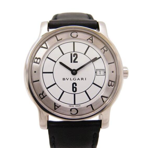 BVLGARI ブルガリ/ソロテンポ/白文字盤/クォーツ/ST35S/M16***/ABランク/69【中古】 : ワンダーレックスヤフー店 - 通販 - Yahoo!ショッピング