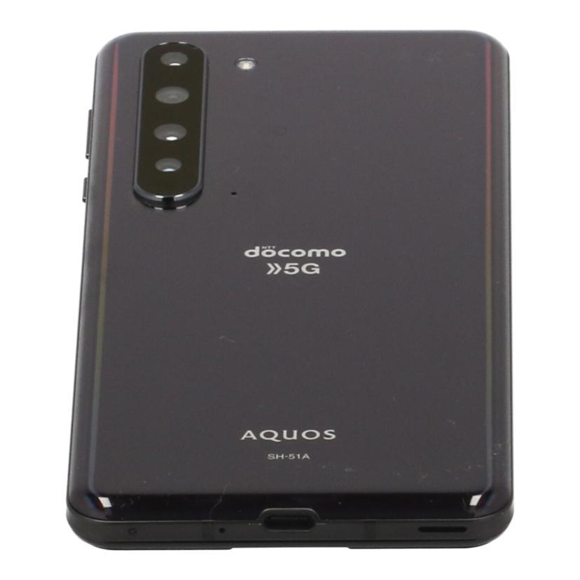 SHARP docomo シャープ/スマートホン/AQUOS R5G/SH-51A docomo/357990101277334/携帯電話/B ...