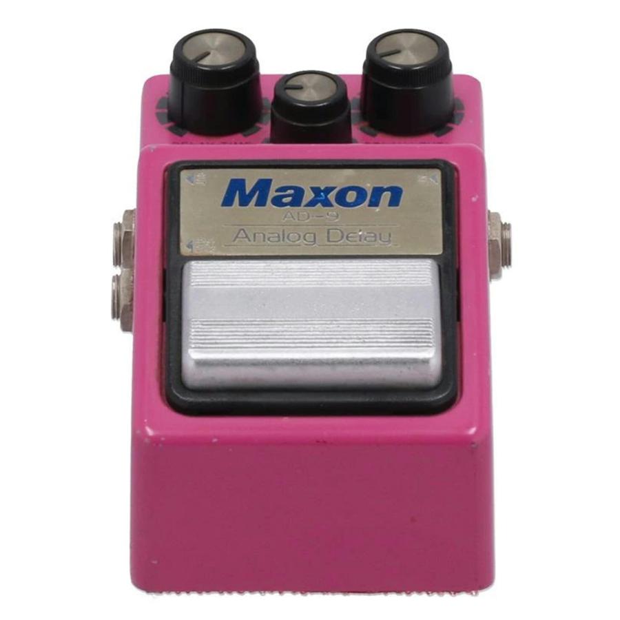 MAXON maxon マクソン/エフェクター（ビンテージ）/アナログディレイ/AD-9/128310/Bランク/75【中古】 : ワンダーレックスヤフー店 - 通販 - Yahoo!ショッピング