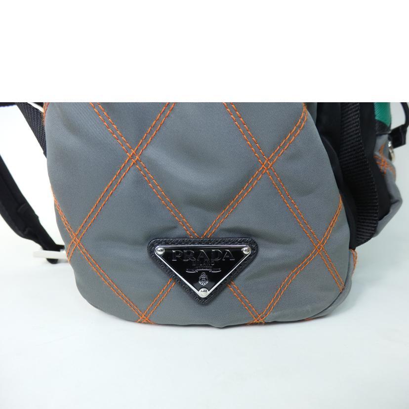 PRADA（プラダ） プラダ/バイカラー/ナイロンリュックサック/165/ブランドバック/Aランク/84【中古】 : ワンダーレックスヤフー店 ...