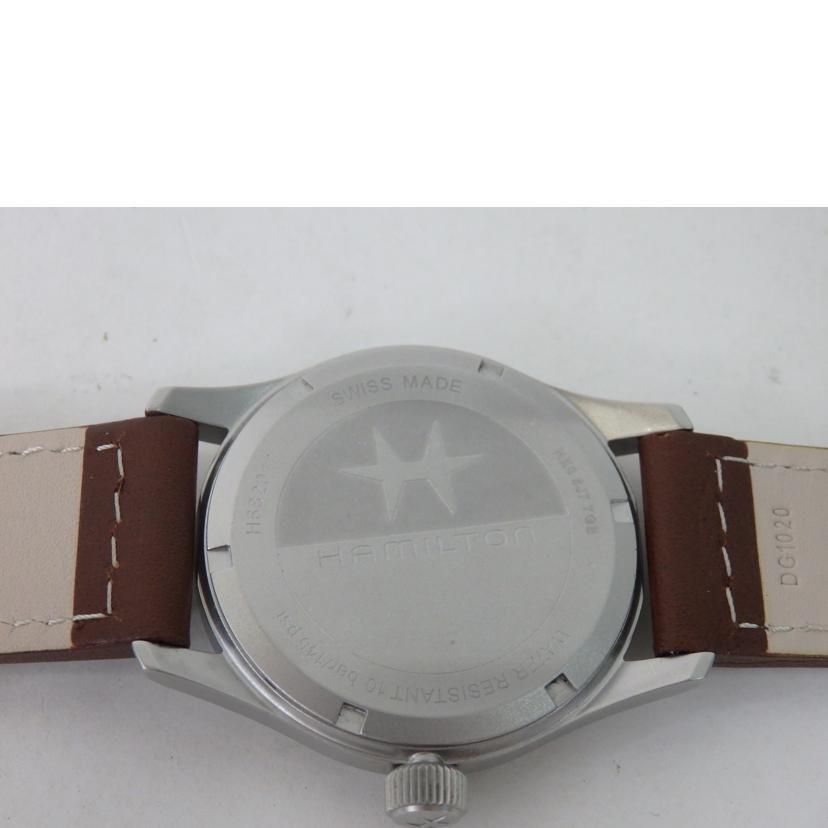 SEIKO HAMILTON ハミルトン/ハミルトンカーキフィールド/クォーツ/H68411533/NE0******/メンズ時計/Aランク ...