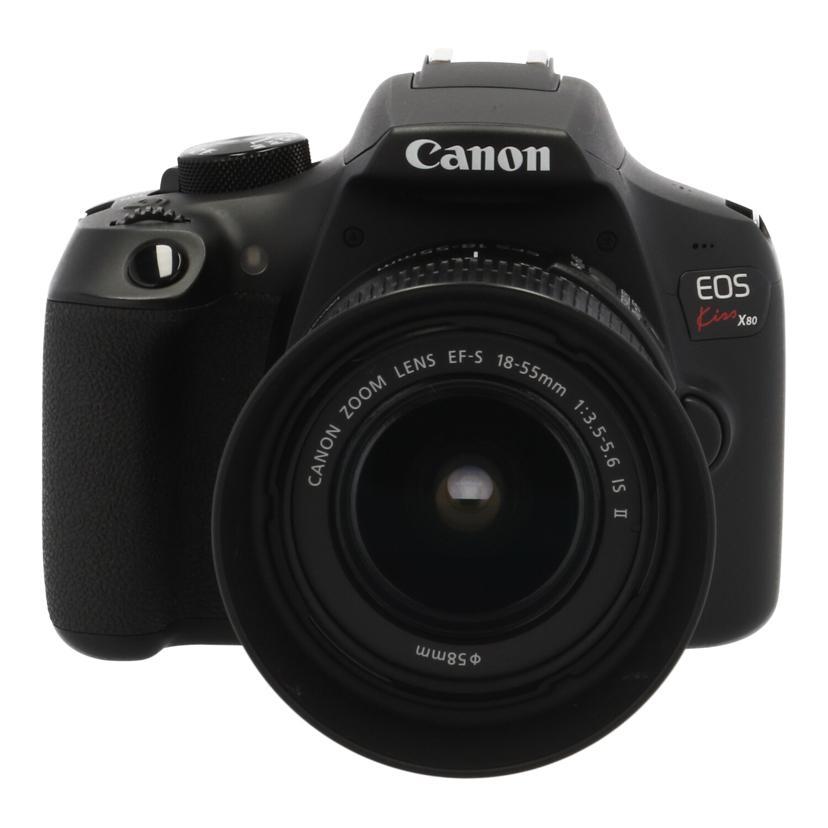 Canon キャノン/デジタル一眼/EOS Kiss X80 Wレンズキット/051070049094/Bランク/09【中古】 : ワンダーレックスヤフー店 - 通販 - Yahoo!ショッピング