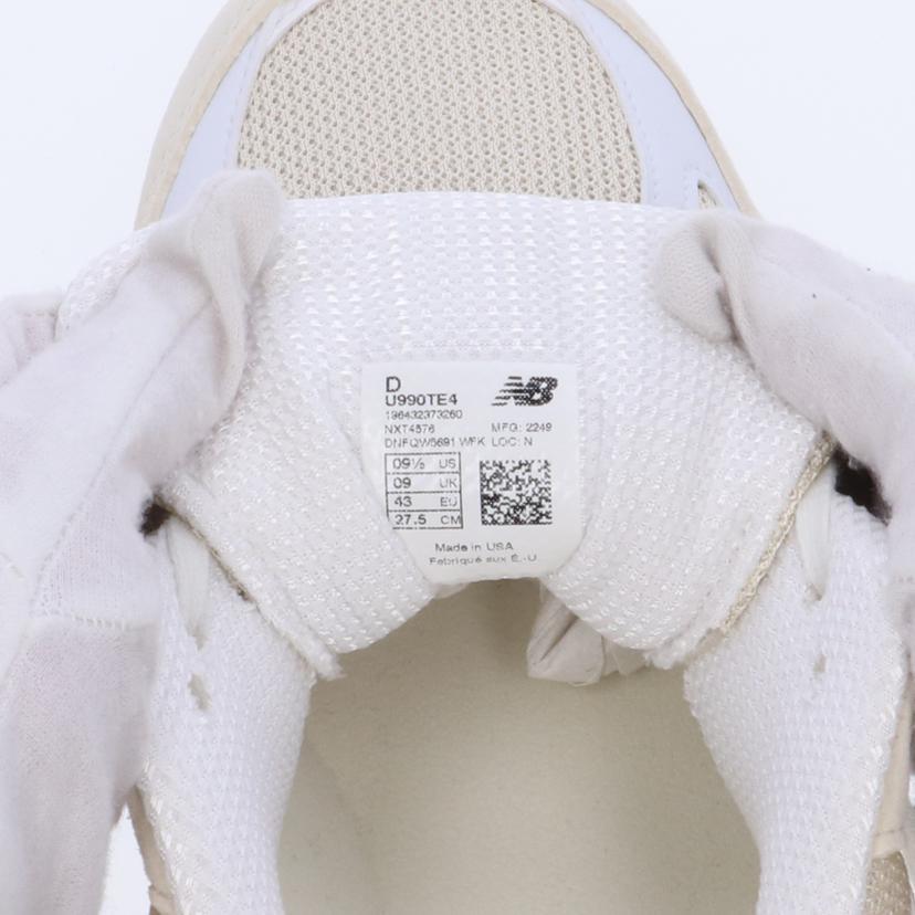 New Balance new balance ニューバランス/Made in USA 990 v4 TE4/U990TE4/27.5/SAランク/09【中古】 : ワンダーレックスヤフー店 ...
