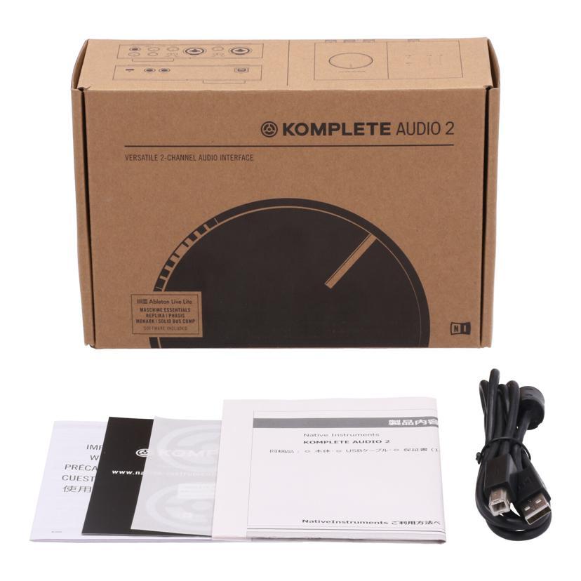 Native Instruments ネイティブ/オーディオインターフェース/KOMPLETE AUDIO 2/Aランク/70【中古】 : ワンダーレックスヤフー店 - 通販 - Yahoo ...