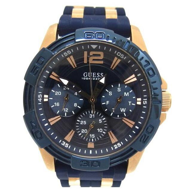 GUESS ゲス/オアシス/ラバーベルト/アナログウォッチ/クォーツ/W0366G4/U03****/ABランク/04【中古】 : ワンダー ...