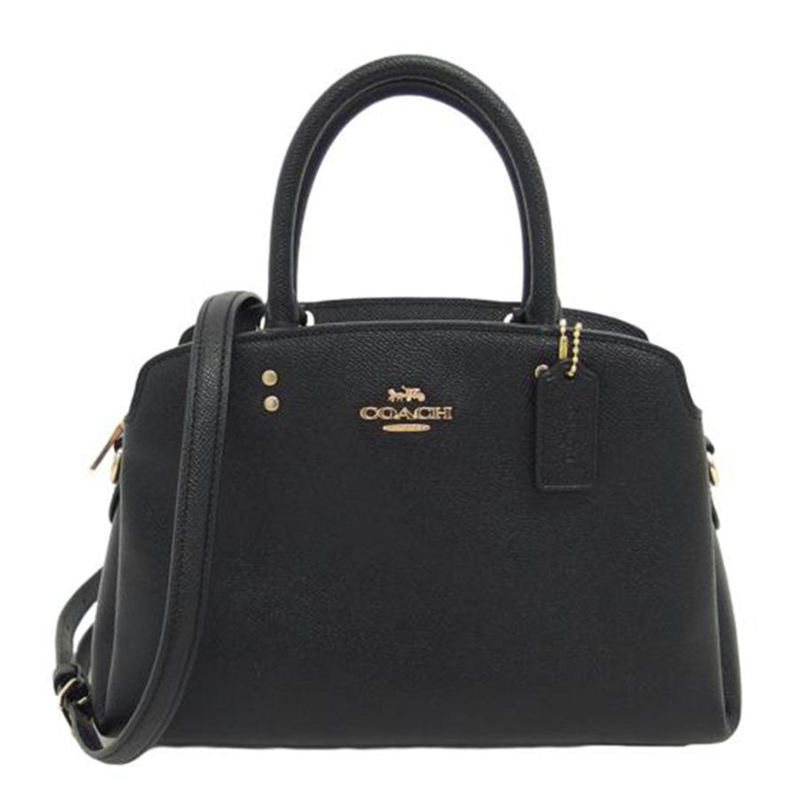 COACH コーチ/ミニキャリーオール/2WAYショルダーバッグ/ブラック/91146/E22**/Aランク/04【中古 ...