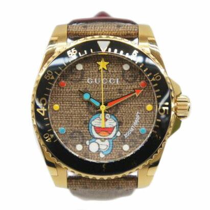 GUCCI グッチ/ダイヴ ドラえもんコラボ/クオーツ/YA136335/184*****/メンズ時計/ABランク/05【中古】 : ワンダー ...