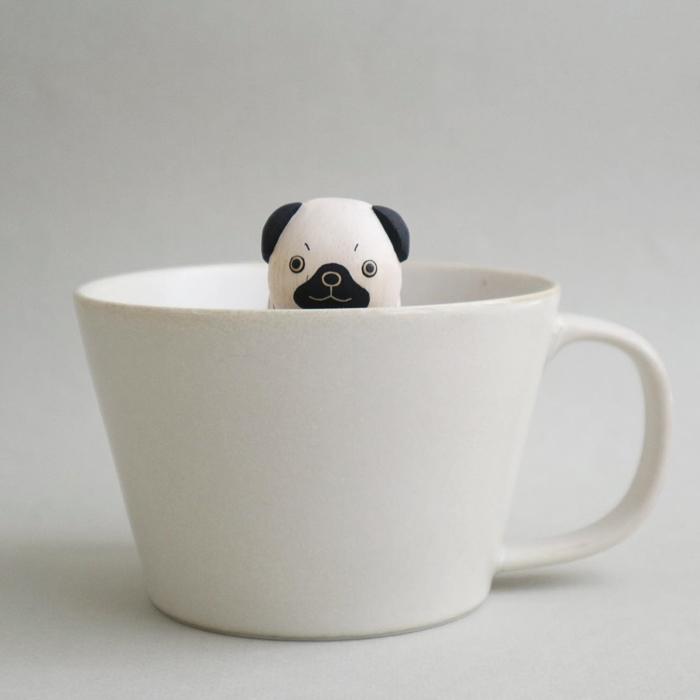パグ ぱぐ PUG 犬 Dog いぬ ワンコ インテリア 置物 木彫り 木製 動物雑貨 可愛い 小さい 飾り ディスプレイ : 手づくり家具 ウッドギャラリー樹 - 通販 - Yahoo!ショッピング