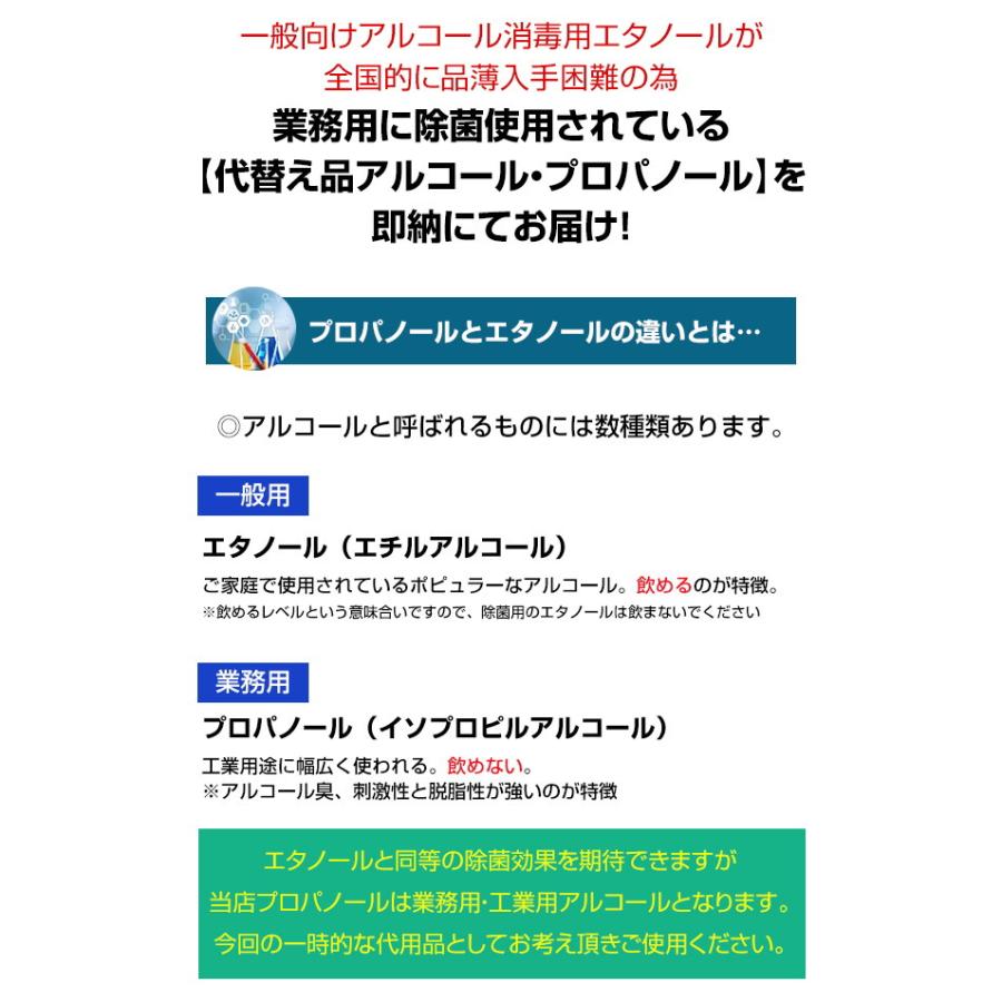 [在庫SALE] アルコール除菌剤 500ml 業務用 ケーエムクリーン KMP-500 プロパノール ( エタノール 代替品 スプレー 無し ...