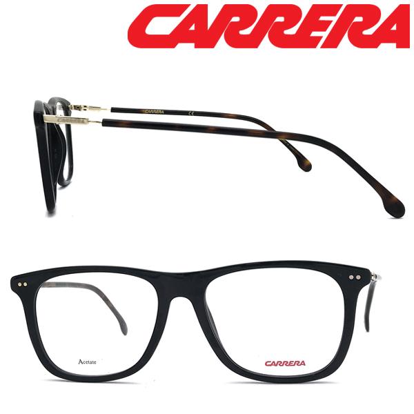 カレラ CARRERA メガネフレーム ブランド ブラック 眼鏡 00CAR-144V