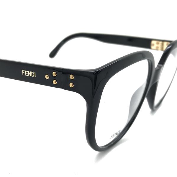 FENDI メガネフレーム フェンディ ブランド ブラック 眼鏡 00FF-0421-807 : WOODNET - 通販 - Yahoo ...