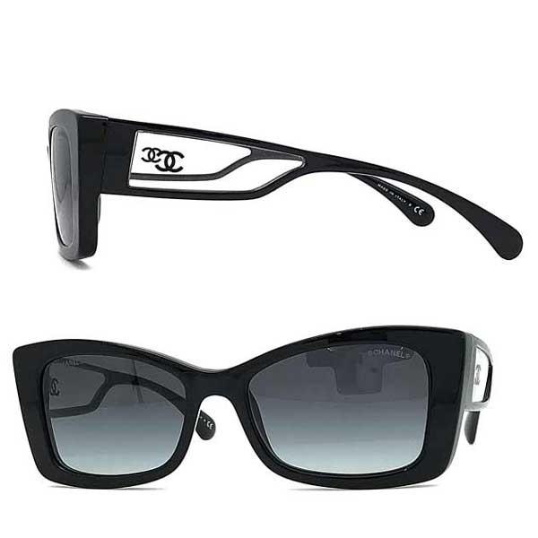 CHANEL シャネル サングラス ブランド グラデーションブラック 0CH-5430-C501S6 : WOODNET - 通販 ...