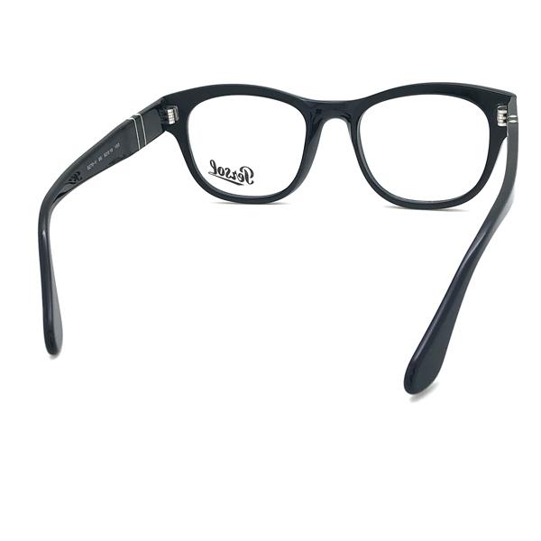 PERSOL ペルソール メガネフレーム ブランド ブラック 眼鏡 0PO-3270-95 : WOODNET - 通販 - Yahoo!ショッピング