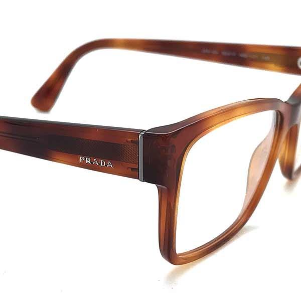 PRADA プラダ マーブルブラウンメガネフレーム ブランド 0PR-15VV-4691O1 :0PR-15VV-4691O1:WOODNET ...