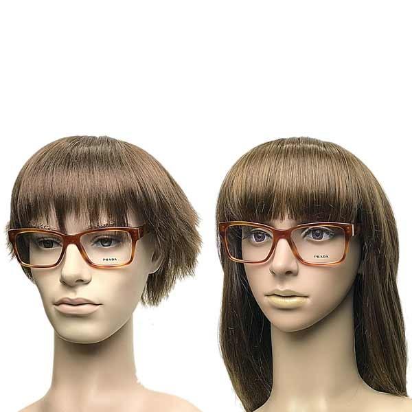 PRADA プラダ マーブルブラウンメガネフレーム ブランド 0PR-15VV-4691O1 :0PR-15VV-4691O1:WOODNET ...