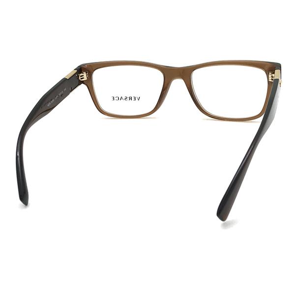 VERSACE メガネフレーム ブランド ヴェルサーチェ ベルサーチ クリアーブラウン 眼鏡 0VE-3295-5028 : WOODNET ...