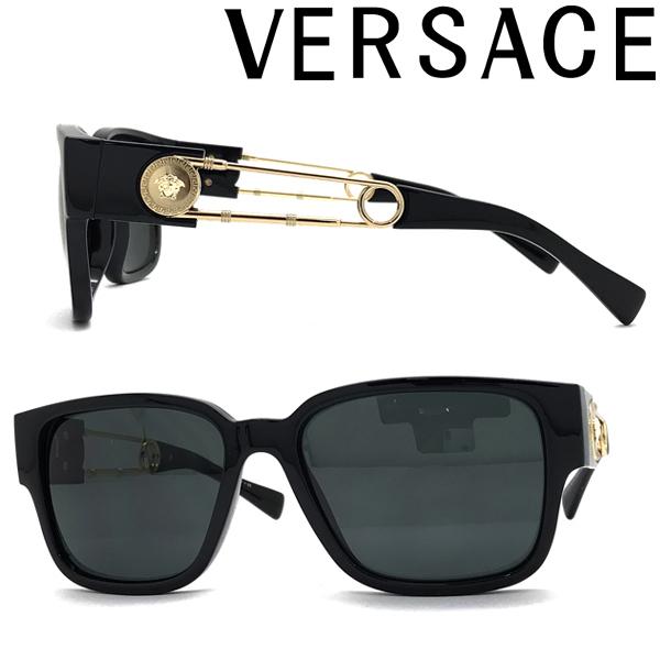 VERSACE サングラス ブランド ヴェルサーチェ ベルサーチ ブラック 0VE-4412-GB1-87 :0VE-4412-GB1-87 ...
