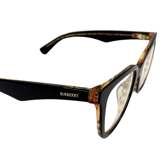 BURBERRY メガネフレーム バーバリー ブラック バーバリーチェックベージュ 眼鏡 めがね bu2415f-4121 メンズ＆レディース ブランド//度付き・伊達・老眼鏡 ...