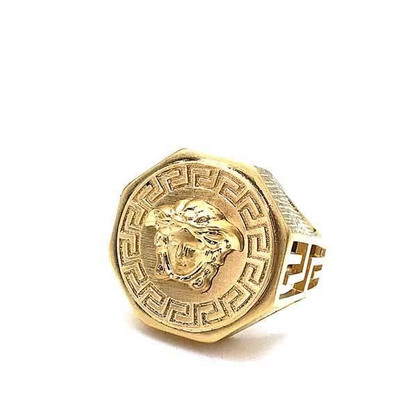 VERSACE ヴェルサーチェ ベルサーチ メドゥーサロゴ リング VERSACE ヴェルサーチェ ベルサーチ メドゥーサロゴ リング