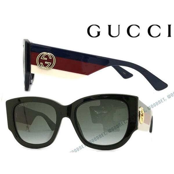 GUCCI グッチ グラデーションブラック サングラス GUC-GG-0276S-001 : WOODNET - 通販 - Yahoo!ショッピング