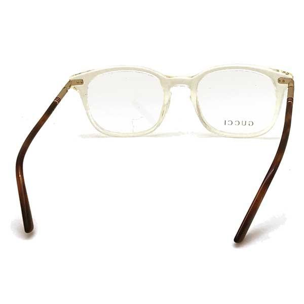GUCCI グッチ クリアライトイエロー メガネフレーム ブランド 眼鏡 GUC-GG-0390O-008 : WOODNET - 通販 ...