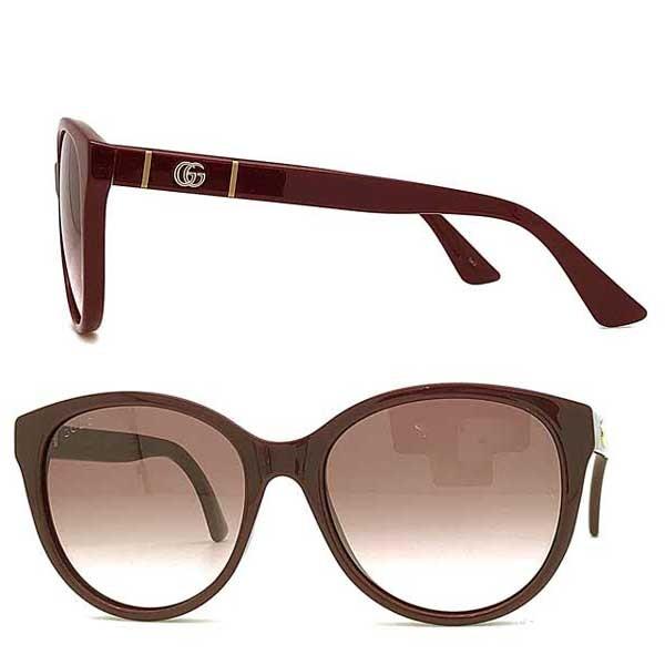 GUCCI（グッチ） グラデーションレッド サングラス ブランド GUC-GG-0631S-003 : WOODNET - 通販 ...