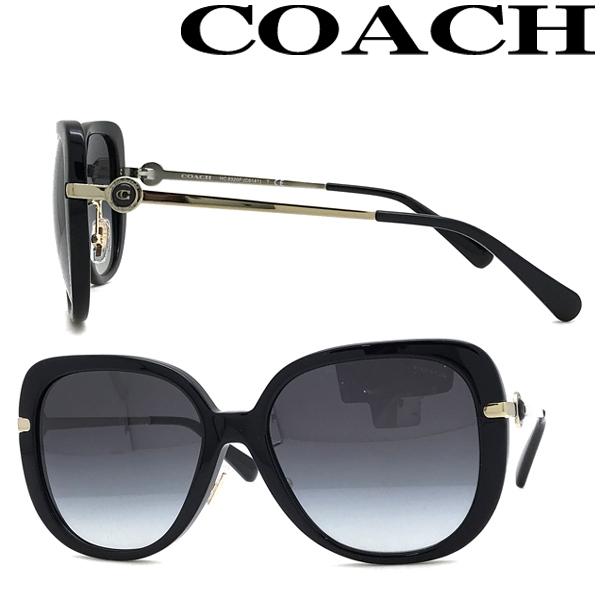 COACH（コーチ） 【在庫処分特価】COACH ブランド サングラス グラデーションブラック HC8320F-50028G ...