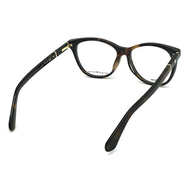 kate spade NEW YORK KATE SPADE ケイトスペード 鼈甲柄ブラウン メガネフレーム ブランド KS-JOHNNA ...