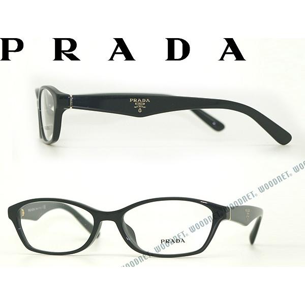 PRADA（プラダ） メガネフレーム ブランド PR-02SV-1AB1O1 ブラック : WOODNET - 通販 - Yahoo!ショッピング
