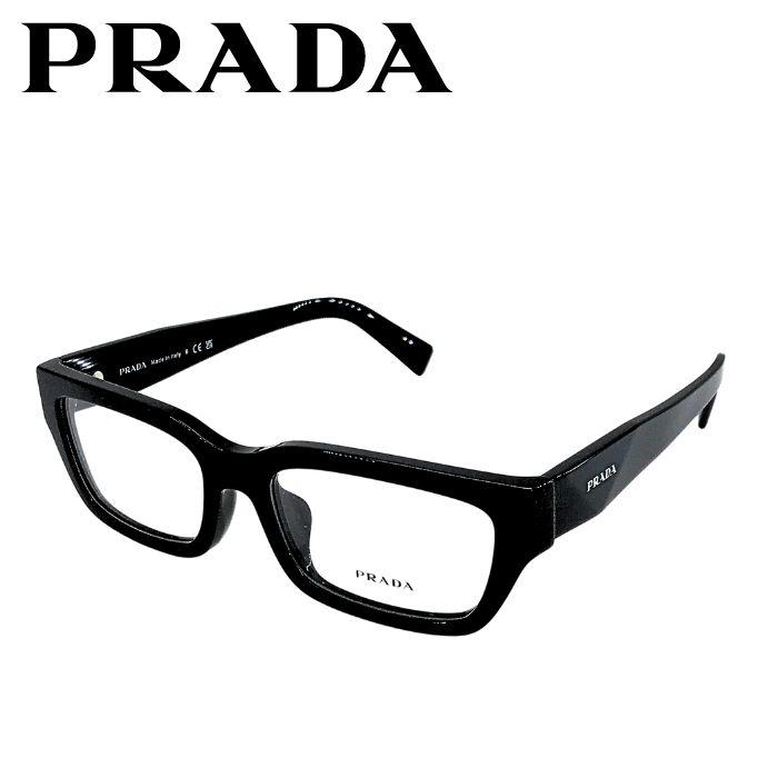 PRADA（プラダ） メガネフレーム 眼鏡 めがね ブラック 黒 prc02vf-16k1o1 ブランド 男女兼用 度付き 伊達 老眼鏡 ...