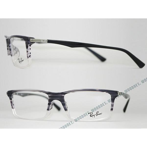Ray-Ban RayBan レイバン メガネフレーム ブランド 5269F-5192 マーブルブラック×クリア : WOODNET - 通販 ...
